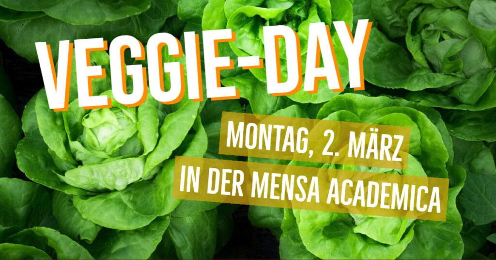 2 March: Veggie-Day in Mensa Academica – Studentenwerk Leipzig